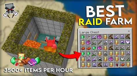 BEST 1 19 RAID FARM TUTORIAL In Minecraft Bedrock MCPE Xbox PS4