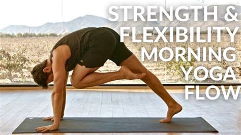 Min Power Yoga Flow For Strength And Flexibility Vinyasa Yoga Class