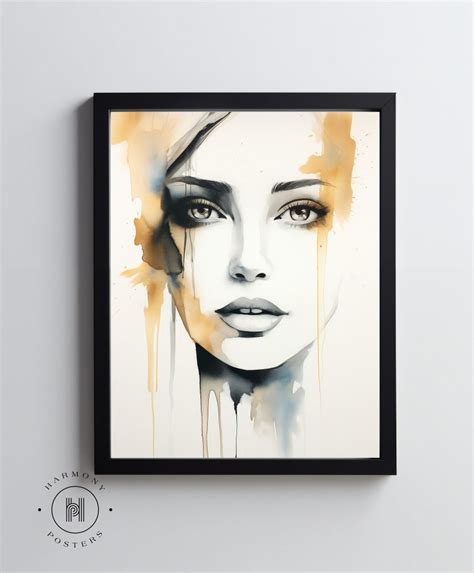 Kobieta w złocie 30x40 cm Bez ramy Harmony Posters Sklep EMPIK