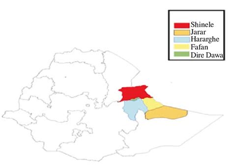 Distribution Of Naked Mole Rat Identified In The Study Areas 0 265 000