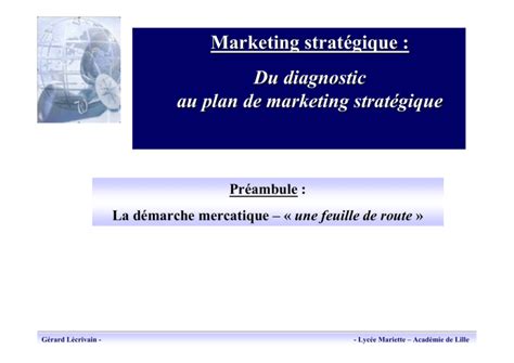 Définir les axes stratégiques