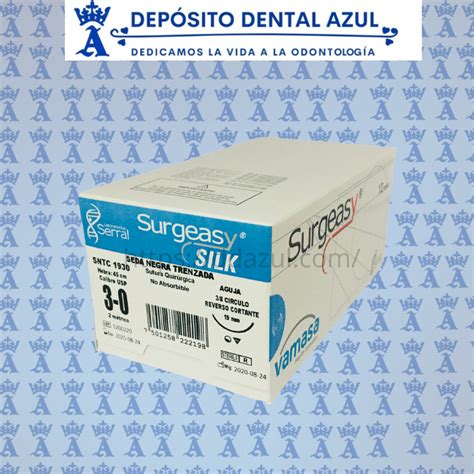 Sutura Seda Negra C Surgeasy