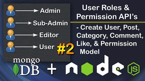 create user roles and permissions project models user roles and permissions apis in node js