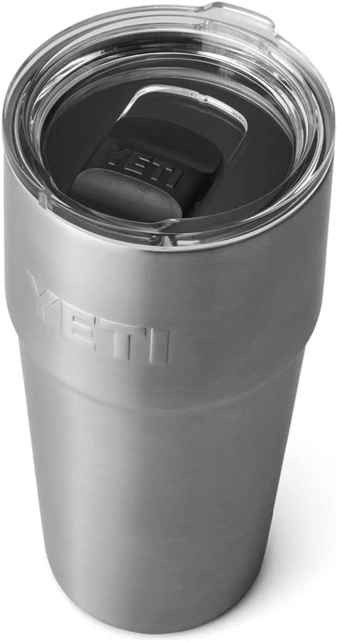 YETI Rambler Pinta apilable de 16 onzas aislada al vacío acero