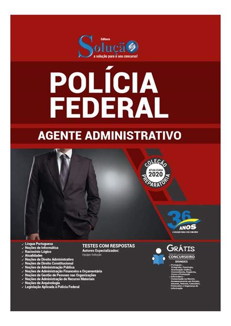 Apostila Agente Administrativo Da Polícia Federal Pf Arquivos