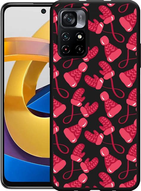 Hoesje Geschikt Voor Poco M4 Pro 5G Zwart Wanten Bol