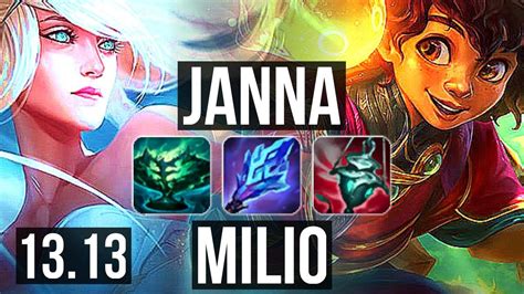 JANNA Kai Sa Vs MILIO Draven SUP 7 5M Mastery 2600 Games 2 2