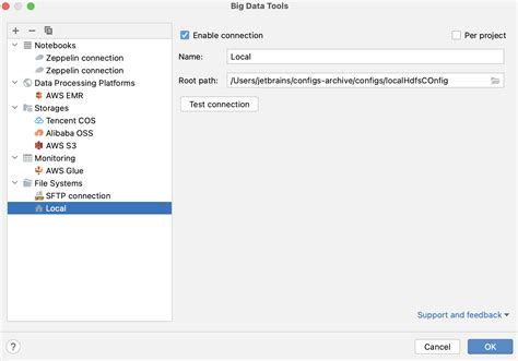 Local File System DataSpell Documentation