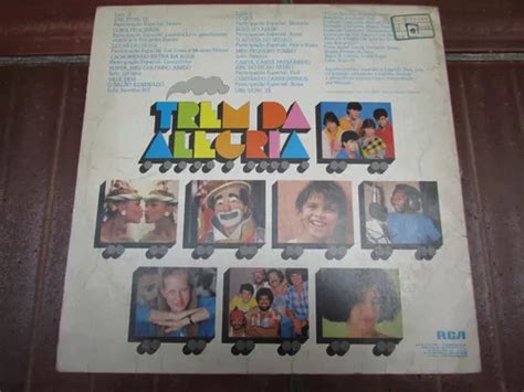 Vinil Lp Trem Da Alegria Do Clube Da Crian A Encarte Venda Em