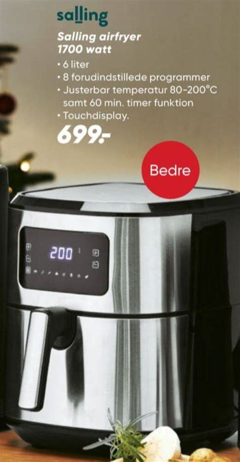 Salling Airfryer Tilbud Hos Bilka