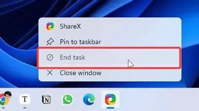 Tutup Aplikasi Tidak Responsif Dari Taskbar Di Windows All Things