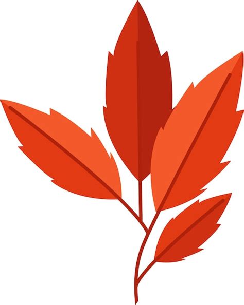 Premium Vector Branch With Leaves