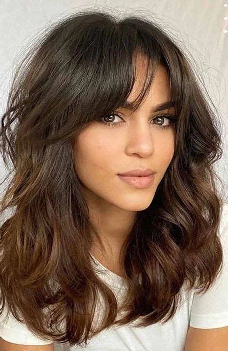27 Lovely Butterfly Haircuts With Wispy Bangs Styleoholic