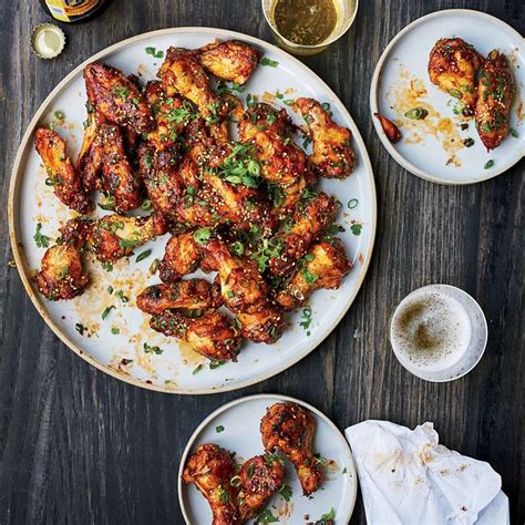 Sticky Baked Chicken Wings Recipe Matt Jennings