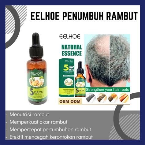 Jual EELHOE Hair Growth Serum Penumbuh Rambut Wanita Pria Secara Cepat