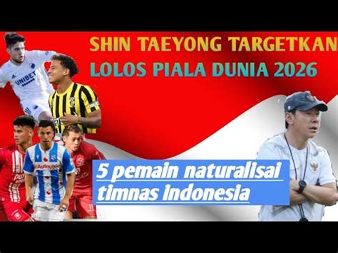 5 PEMAIN KETURUNAN TAMBAHAN TIMNAS INDONESIA INDONESIA MENGGILA DI