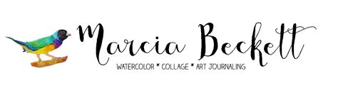 Colorful Watercolor Bird Painting Marcia Beckett
