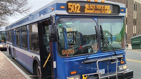 CTTransit 2005 New Flyer D40LF 520 On The 502 1 YouTube
