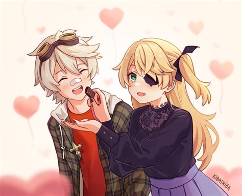 Fischl And Bennett Genshin Impact Drawn By Kibashiba Danbooru