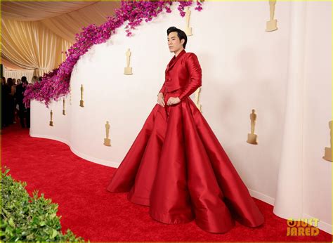 Nimona S Eugene Lee Yang Defies Expectations In Amazing Red Gown At
