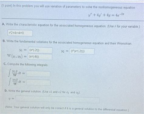 solved 1 point in this problem you will use variation of