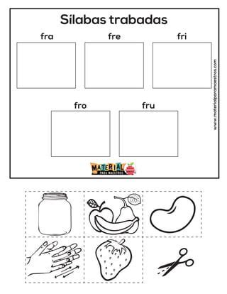 Cuadernillo de las sílabas trabadas Artofit