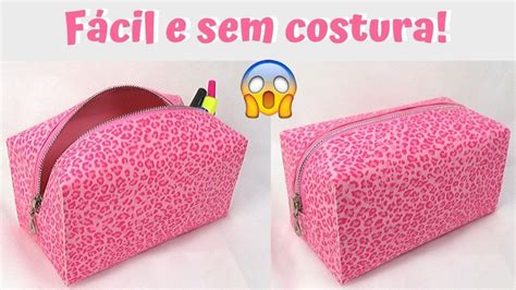 Como Fazer Estojo Escolar Gigante Necessaire Usando EVA Pricity