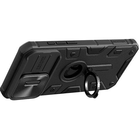 Etui z ochroną aparatu Nillkin CamShield Armor Case do iPhone 15 Pro