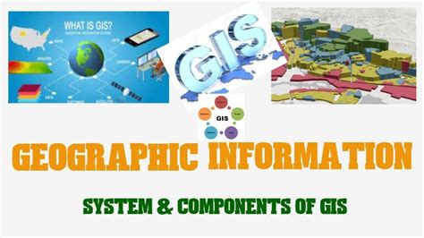 Geographic Information System GIS And Basic Components Of GIS YouTube