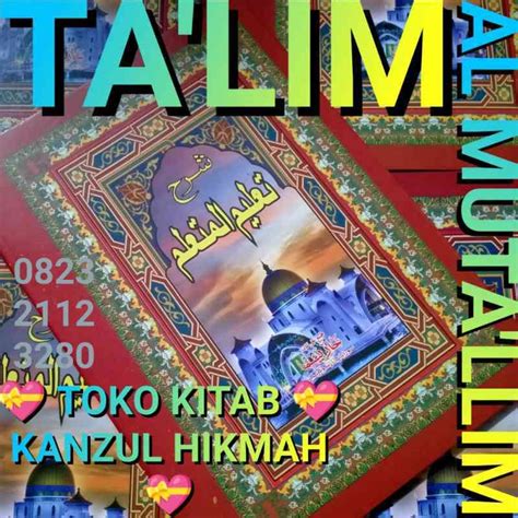 Jual Kitab Ta Lim Muta Alim Original Harga Termurah Mei 2024 Blibli