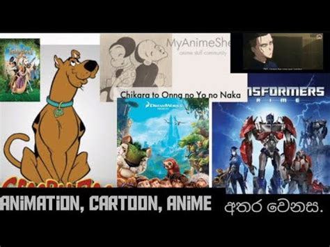 Animation Cartoon Difference Between Animation And Cartoon
