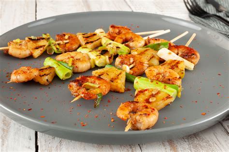 Garnelen Ananas Spieße Eine kleine Prise Anna