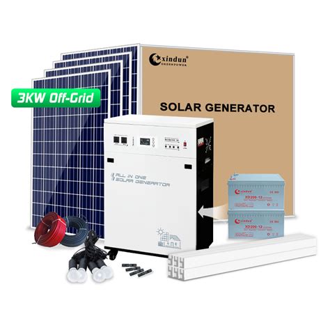 Off Grid Solar Power System Solutions Xindun Power