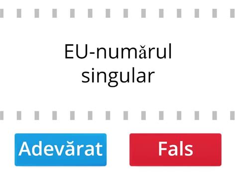 Pronumele Personal Pronumele Personal De Politete Verdadero O Falso