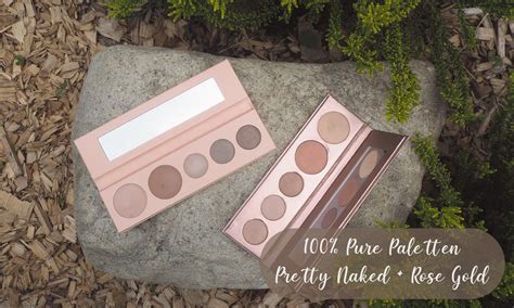 GESWATCHT 100 Pure Paletten Rose Gold Pretty Naked