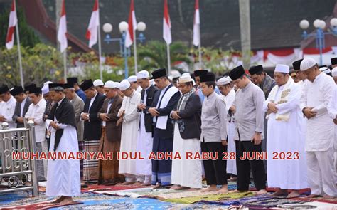 Catat Lokasi Salat Idul Adha Muhammadiyah Di Bengkulu Selatan Rabu 28