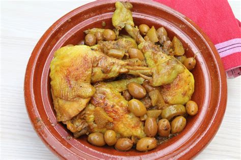 Tajine De Poulet Aux Olives Et Au Citron Confit Les Petits Plats De