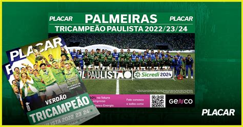 Baixe E Compre O P Ster Placar Do Palmeiras Campe O Paulista