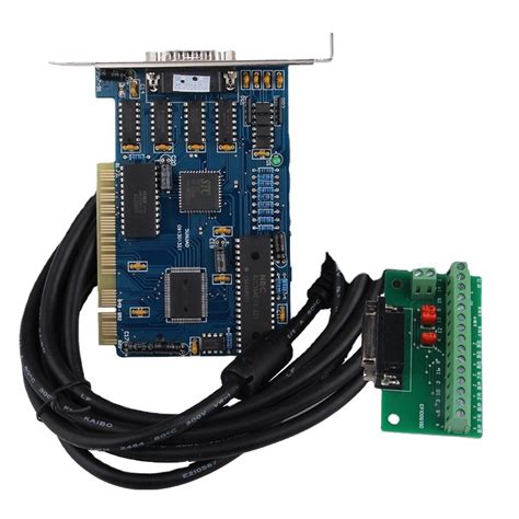 Green Khz Usb Interface Axis Cnc Motion Controller Card Mach