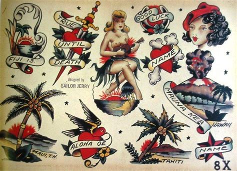 Sailor Jerry Tattoo Flash Volume 1 Sailor Jerry Tattoo Flash Sailor
