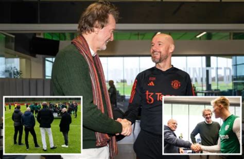 Nhân viên Man Utd tay bắt mặt mừng với sếp mới