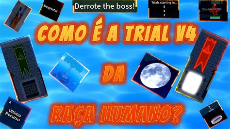 Como A Trial V Da Ra A Human No Blox Fruits Youtube