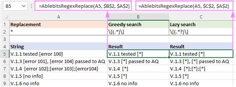 regex in excel replace word и excel помощь в работе с программами