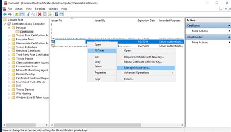 access azure key vault from an asp core app on iis using x 509 certificate taithienbo