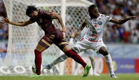 Bahia leva dois gols do vice lanterna mas arranca empate nos acréscimos