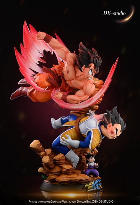 HHamajippa on Twitter DB Studio Goku vs Vegeta 1 6 1 4 DB首款对战宿命对决官图