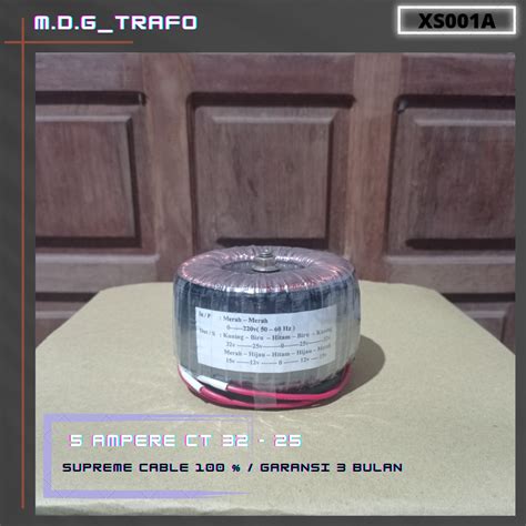 Trafo Toroid Donat 5A CT 32v 25v Murni Lazada Indonesia