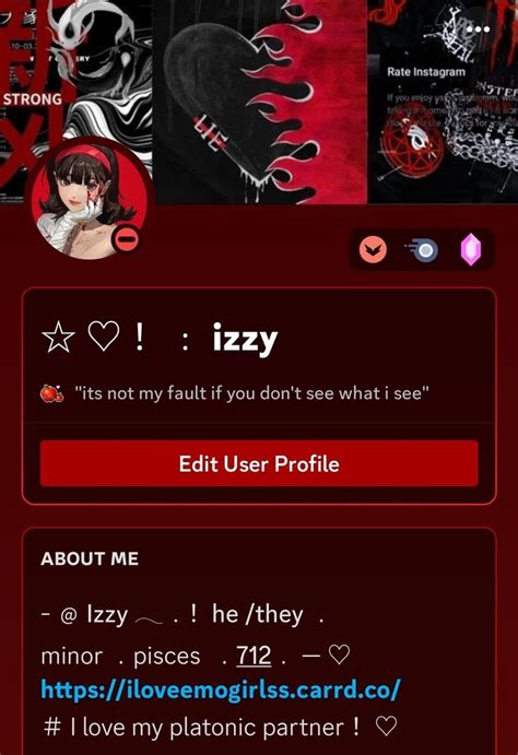 Discord Profile Inspo Give Credits In 2023 Twitter Bio Cute