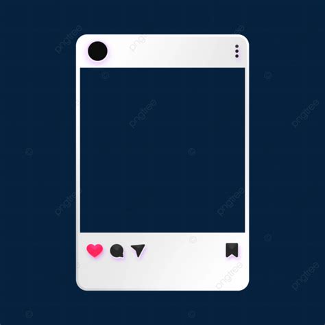 Instagram Post Mockup Frame Template Instagram Post Mockup Instagram