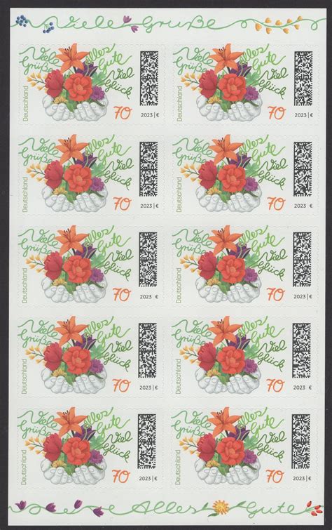 Bund Folienblätter postfrisch FBL 127 Mi Nr 3772 Zeichen für